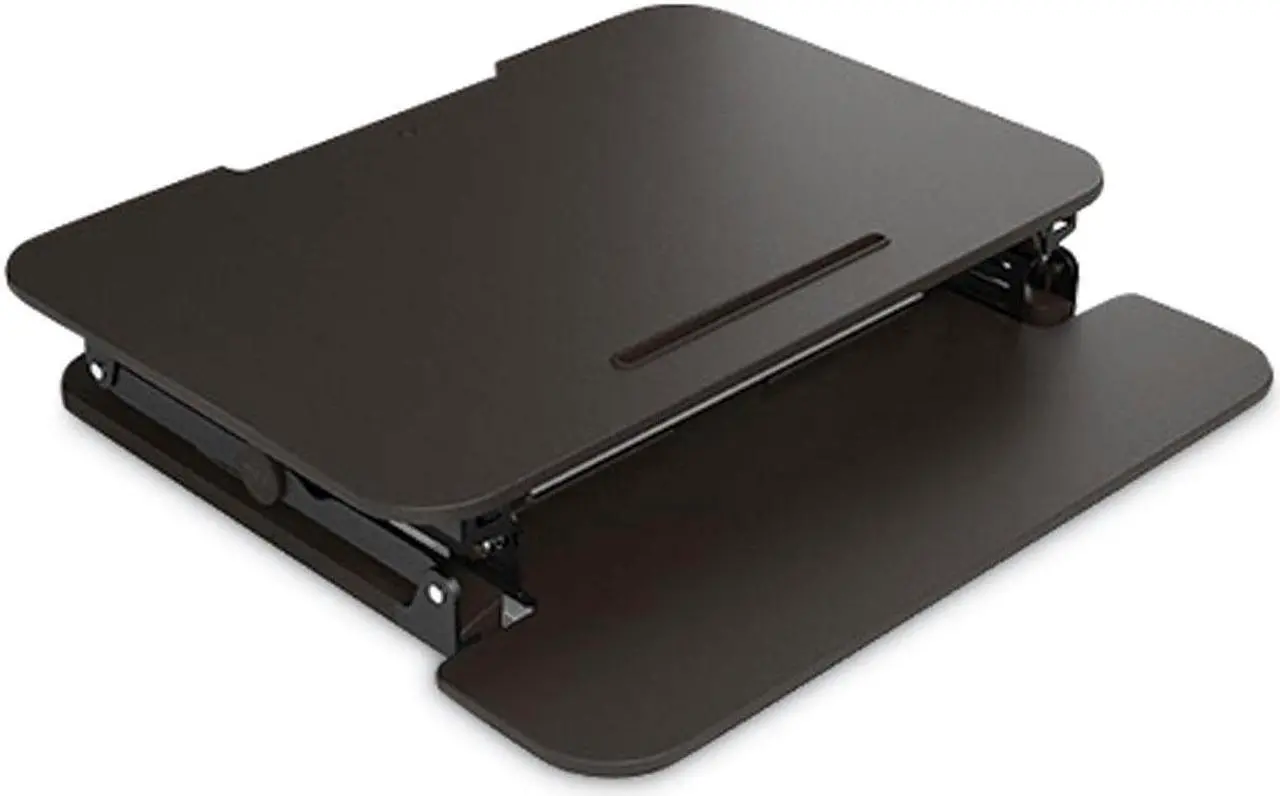 Adjustable Sit/Stand Workstation Riser 35 x 32 x 5.9 to 19.6 Black ...