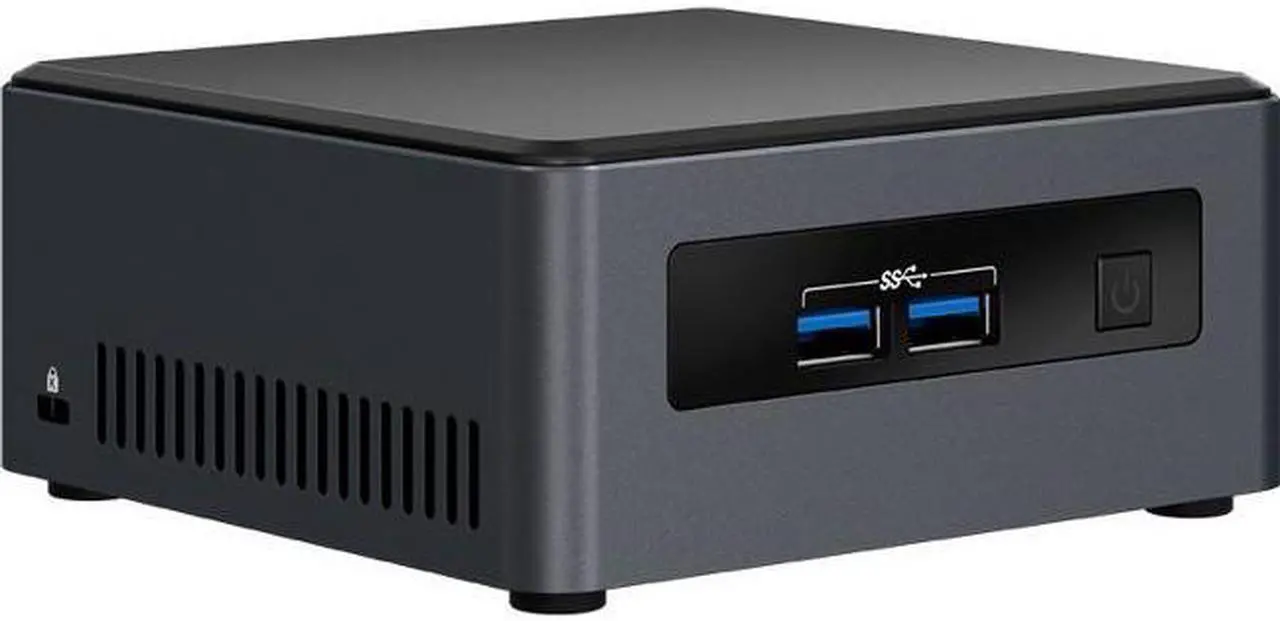 Intel NUC NUC7i3DNHE Desktop i3-7100U 2.40 GHz DDR4 SDRAM - Mini PC ...