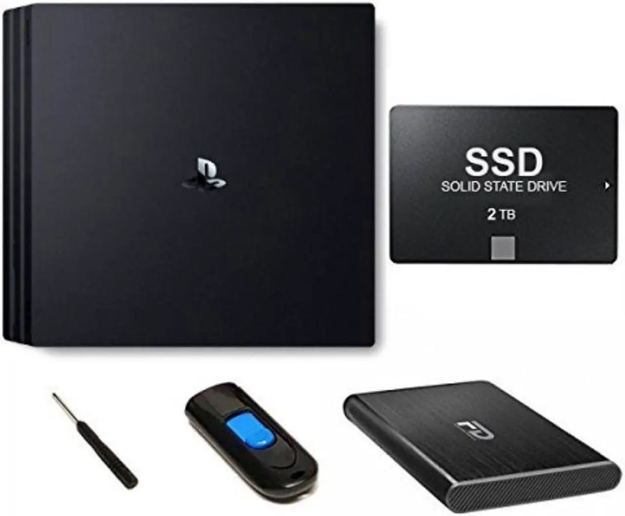 Fantom Drives 2Tb Ps4 Ssd (Solid State Drive) Upgrade Kit - Compatible ...