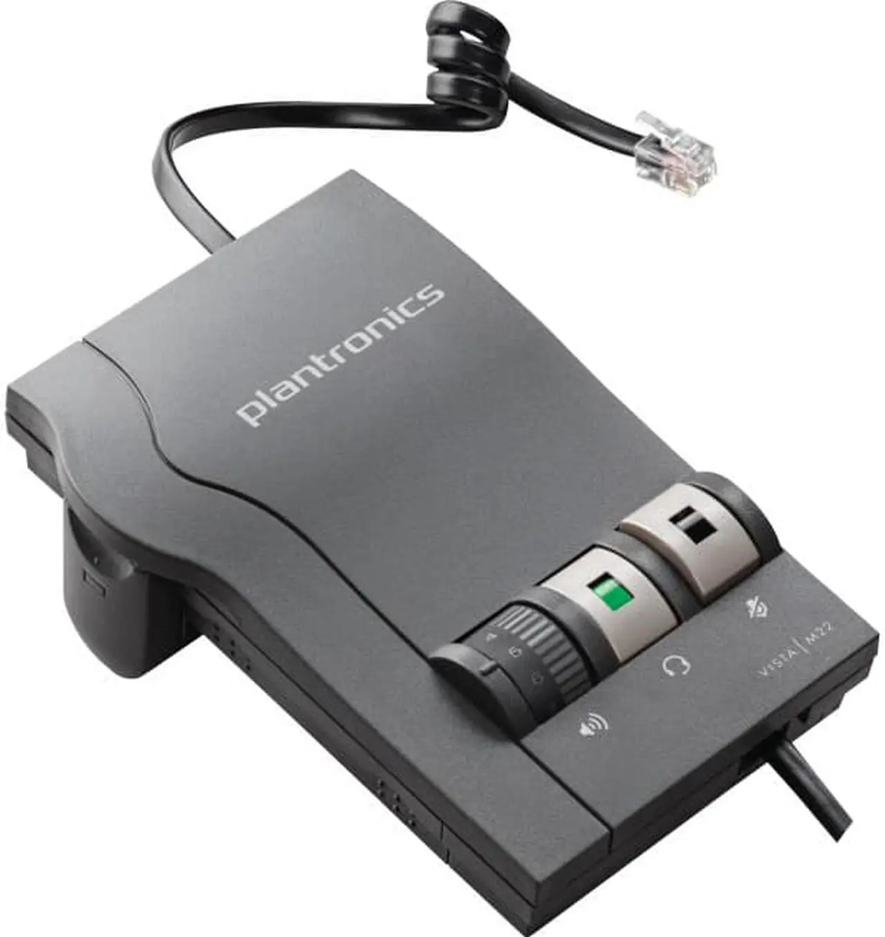 Plantronics PLNM22 Universal Headset Amplifier- Mute Control- Quick ...