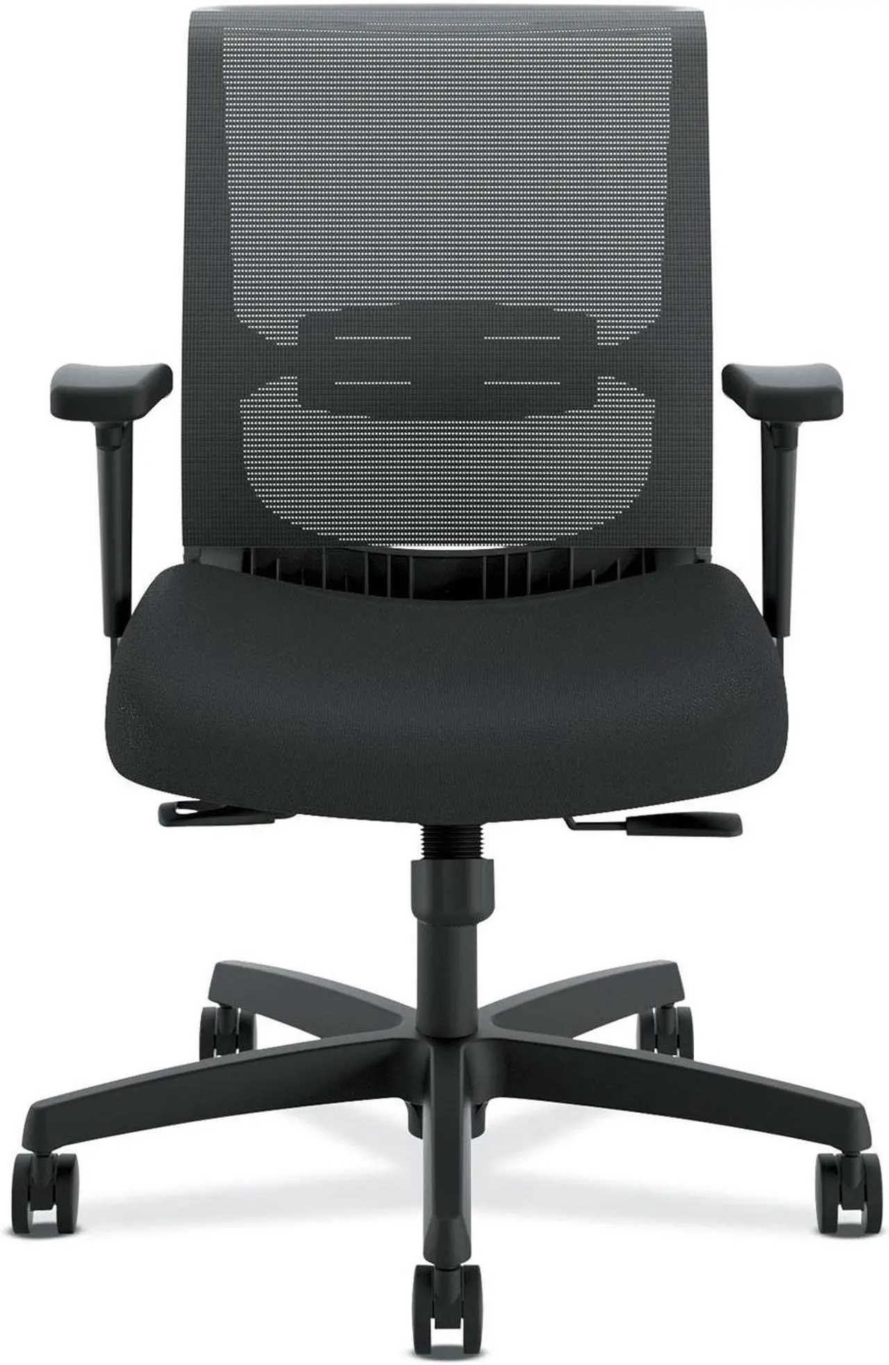 HON HONCMY1AACCF10 Convergence Task Chair, Synchro-Tilt, Black - Newegg.com