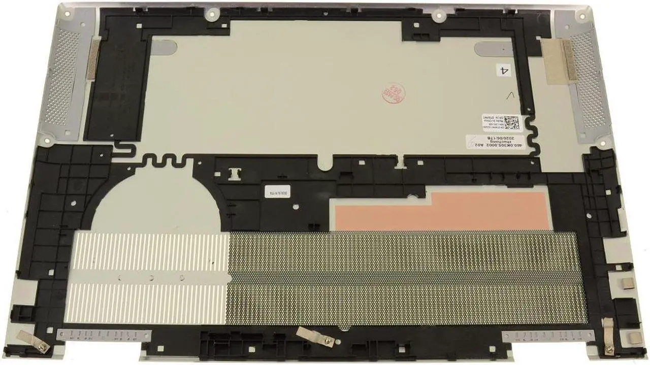 New Dell OEM Inspiron 7500 2-in-1 Silver Laptop Base Bottom Cover ...