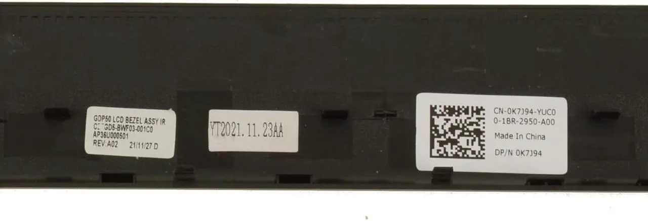 Refurbished: OEM Alienware m15 R5 R6 15.6" LCD Front Trim Cover Bezel ...