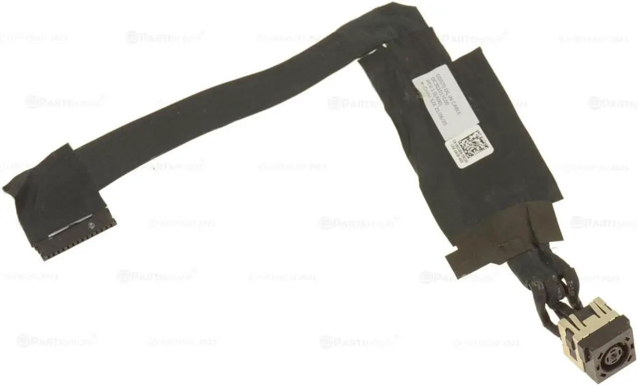 Refurbished: OEM Alienware x17 R1 DC Power Input Jack Plug Cable 6CG68 ...