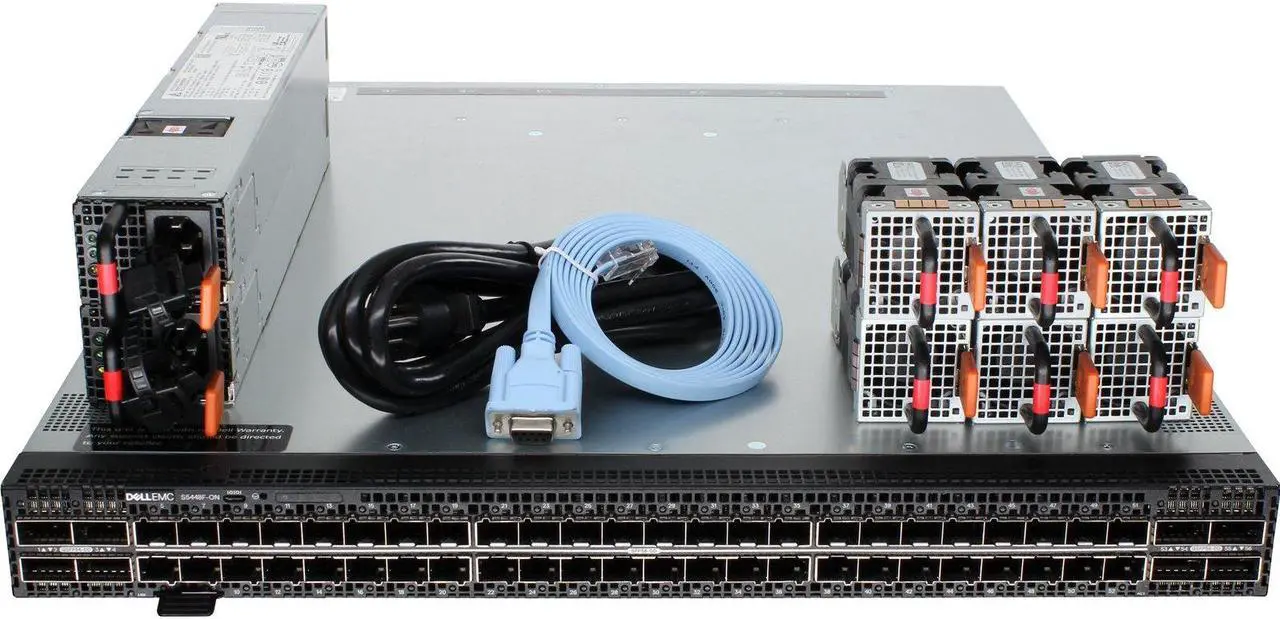 Refurbished: Dell S5448F-ON 48P 100GbE SFP56-DD 8P 400GbE QSFP56-DD ...