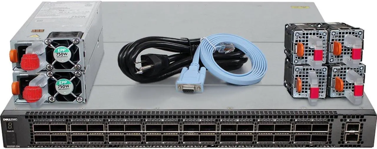 Refurbished: Dell Networking S5232F-ON 32P QSFP28 OS10 Switch - Newegg.com