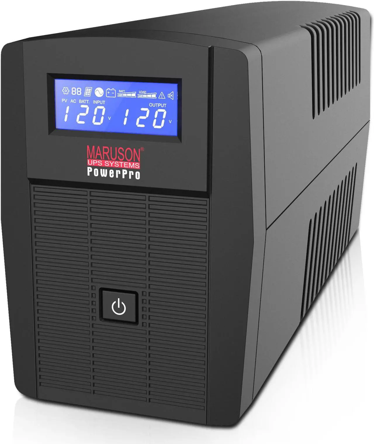 MARUSON 800VA UPS Battery Backup and Surge Protector, 450W, 6 Outlets ...