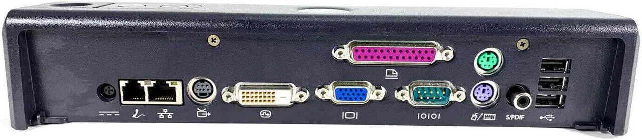 Refurbished: Dell D-Port PR01X Docking Station Port Replicator for ...