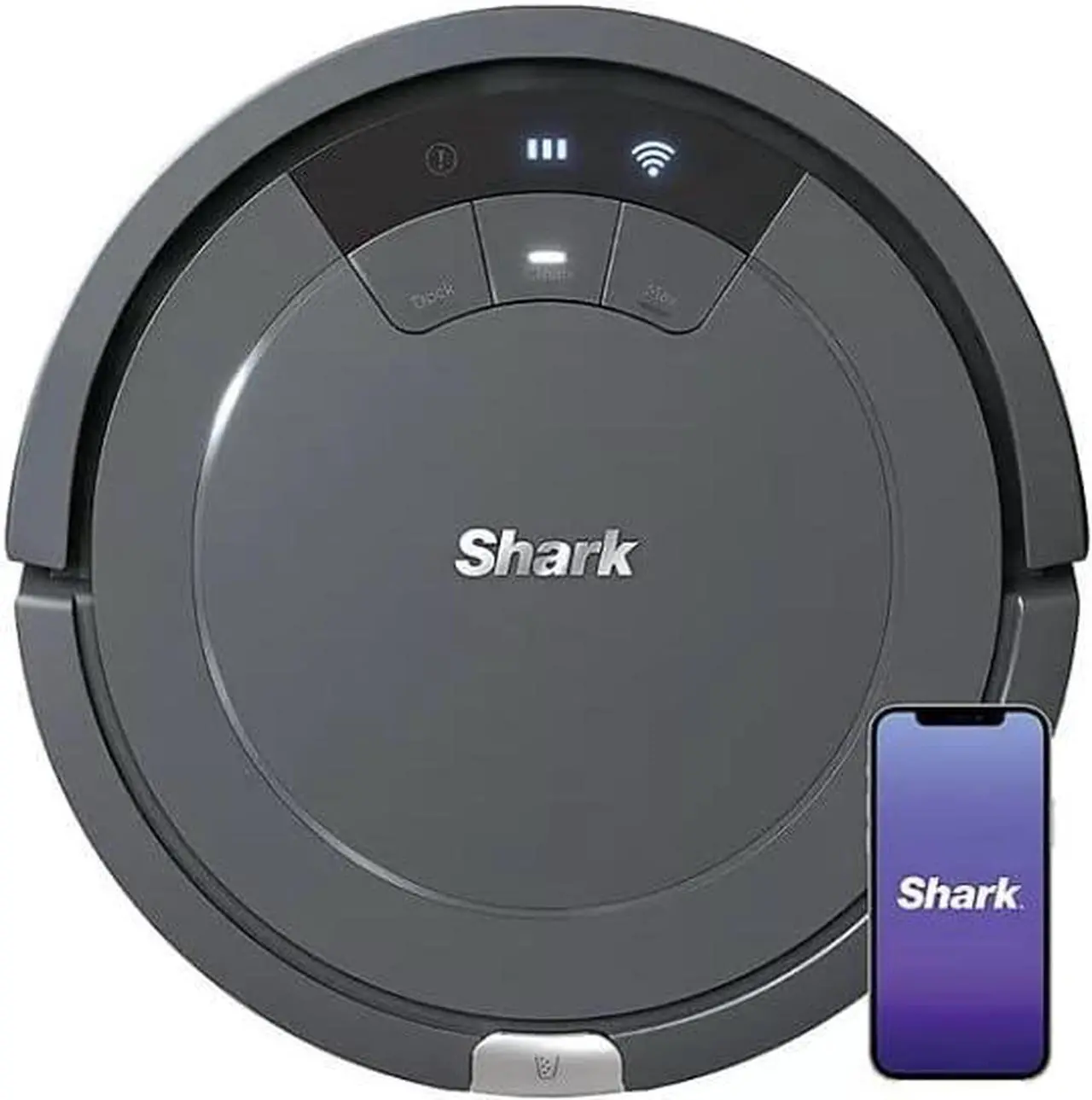 Refurbished: Shark ION Robot Vacuum RV772 - Smoked Ash - Newegg.com