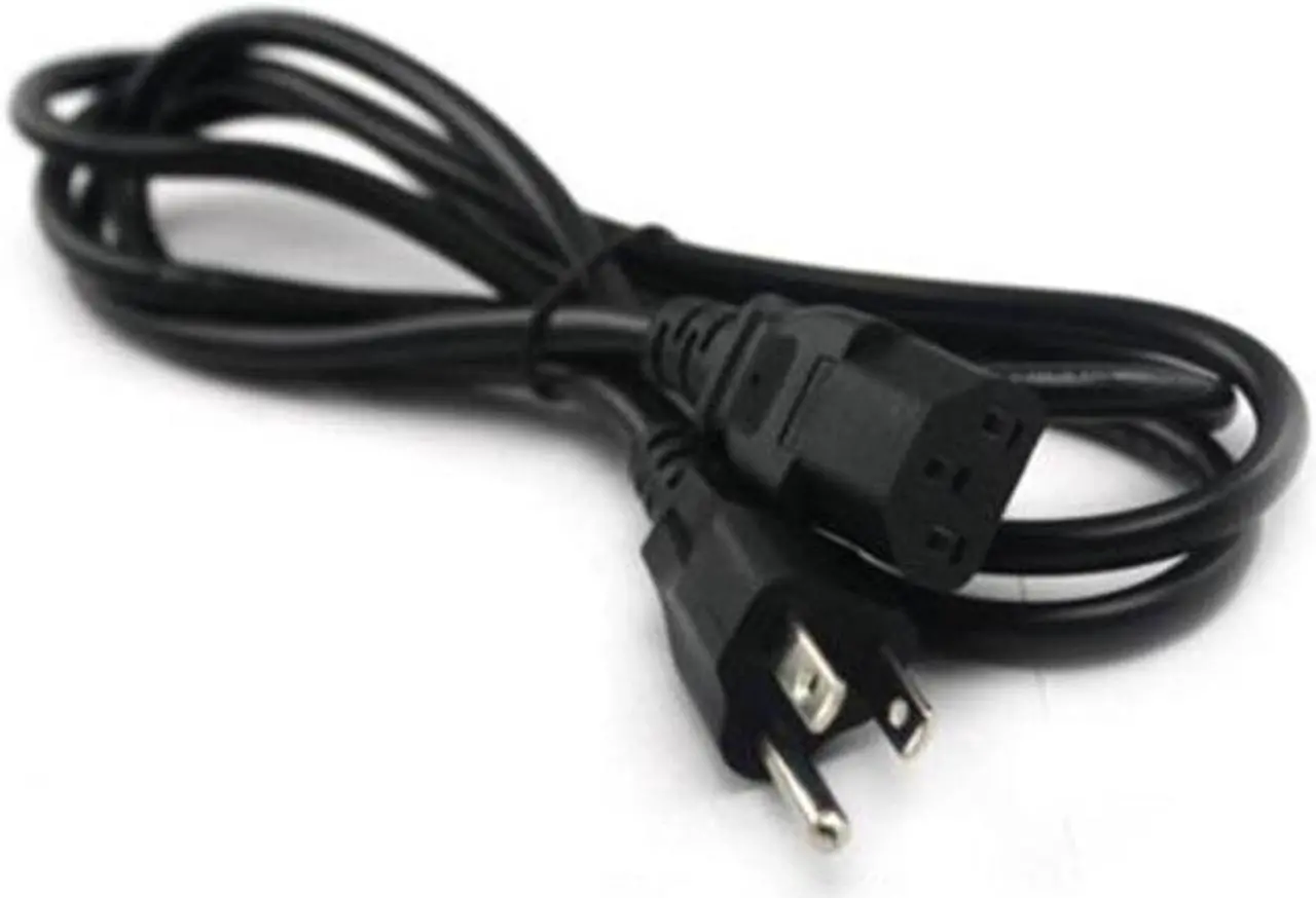 New USA Computer PC Monitor 3 Prong Power Cord Cable IEC320 18AWG AC PC ...