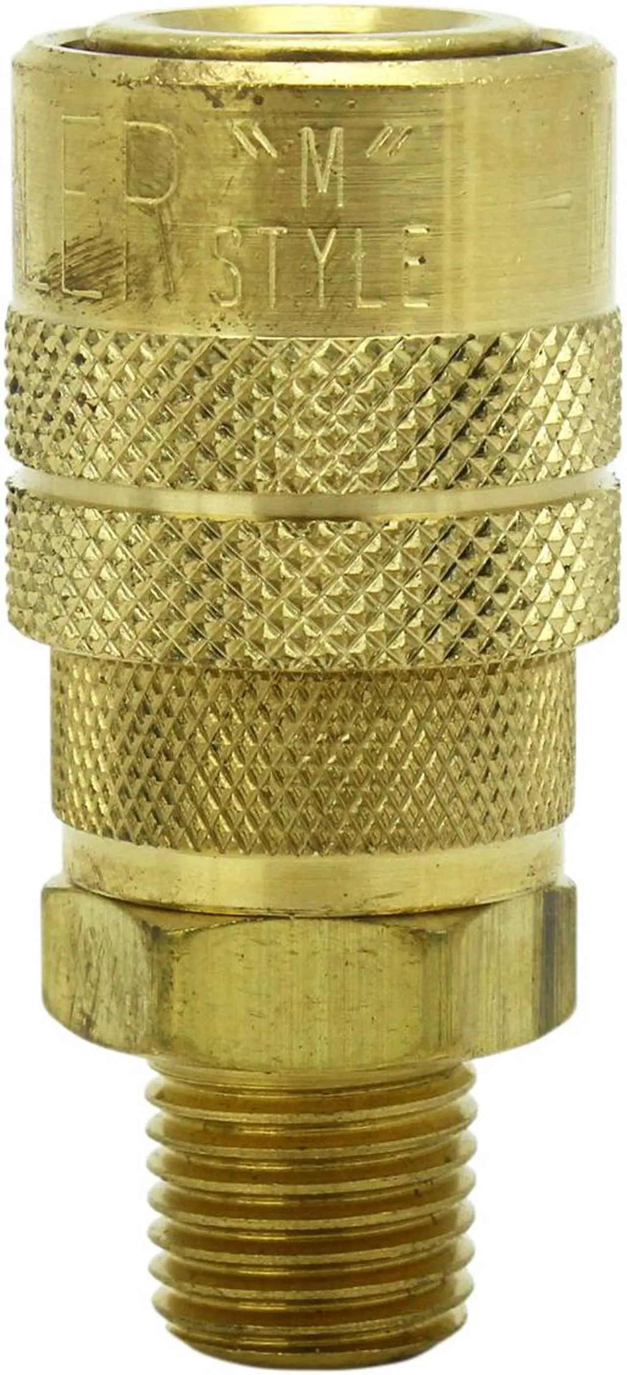 Milton (S-716) 1/4" Male NPT M Style (Industrial) Air fitting Quick ...