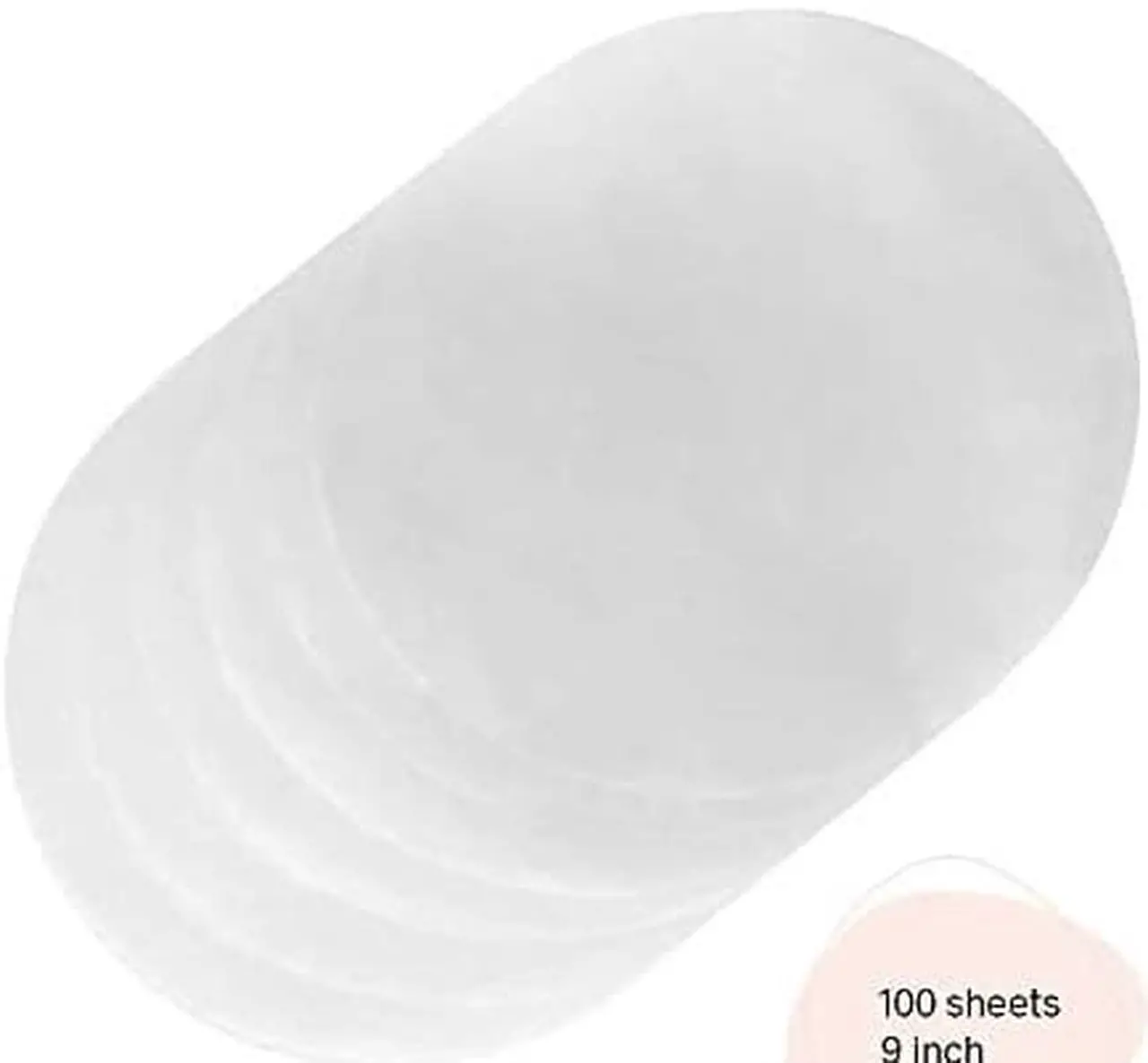 Parchment Paper Baking Circles - 100 Pre-Cut Rounds 9 inch_Ideal for ...
