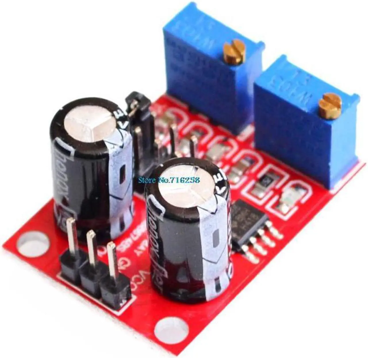 NE555 Pulse Frequency Duty Cycle Adjustable Module Square Wave Signal ...