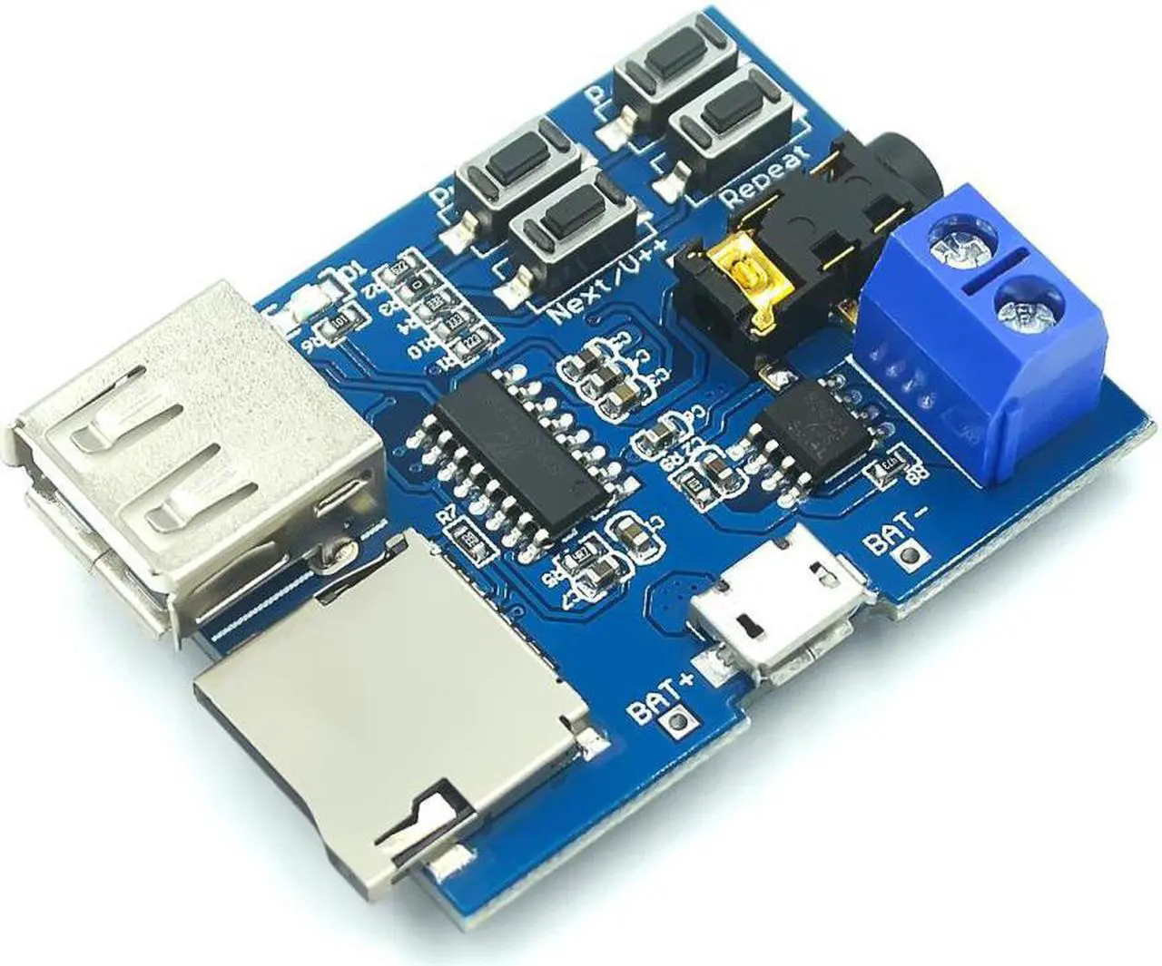 Mp3 nondestructive decoder board Built-in amplifier mp3 module mp3 ...