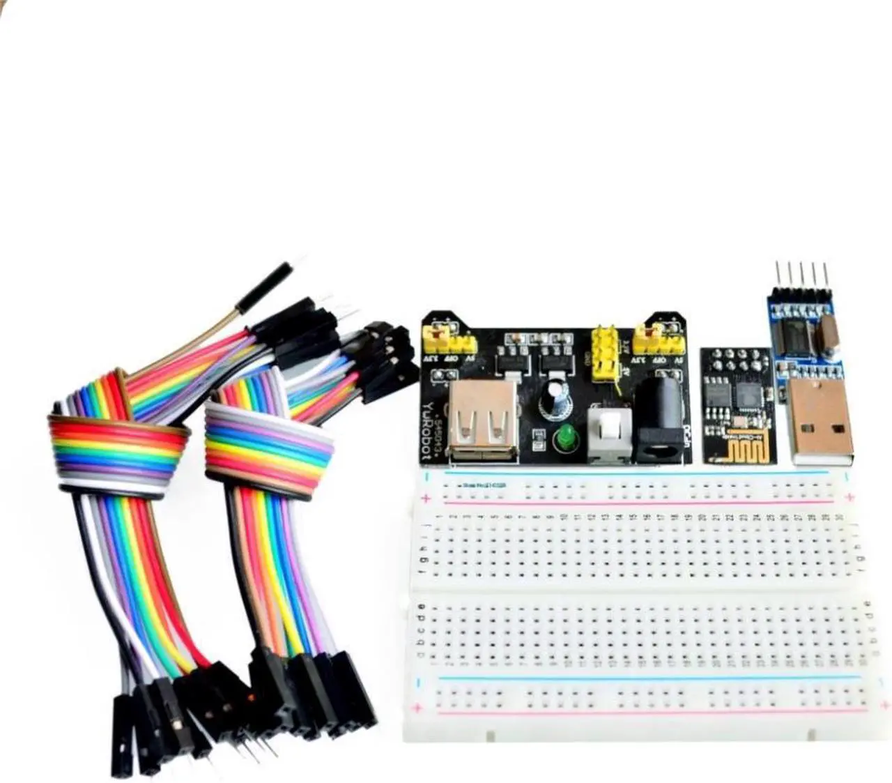 WIFI Test Kit ESP8266 WIFI module + CH340 + Power +Breadboard - Newegg.com