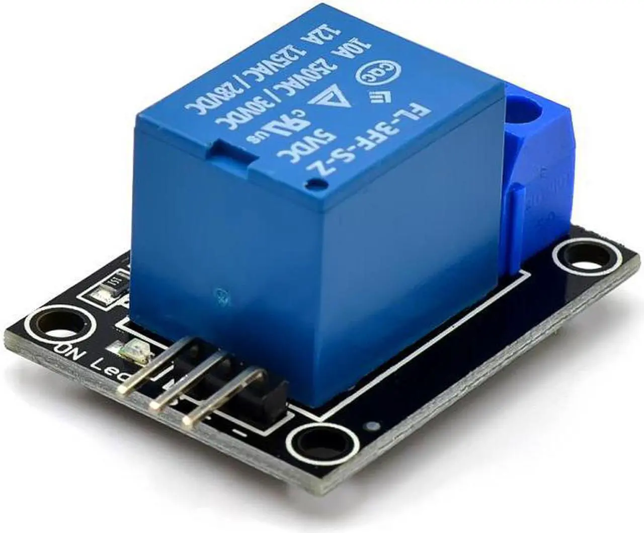 10PCS KY-019 5V One 1 Channel Relay Module Board Shield For PIC AVR DSP ...