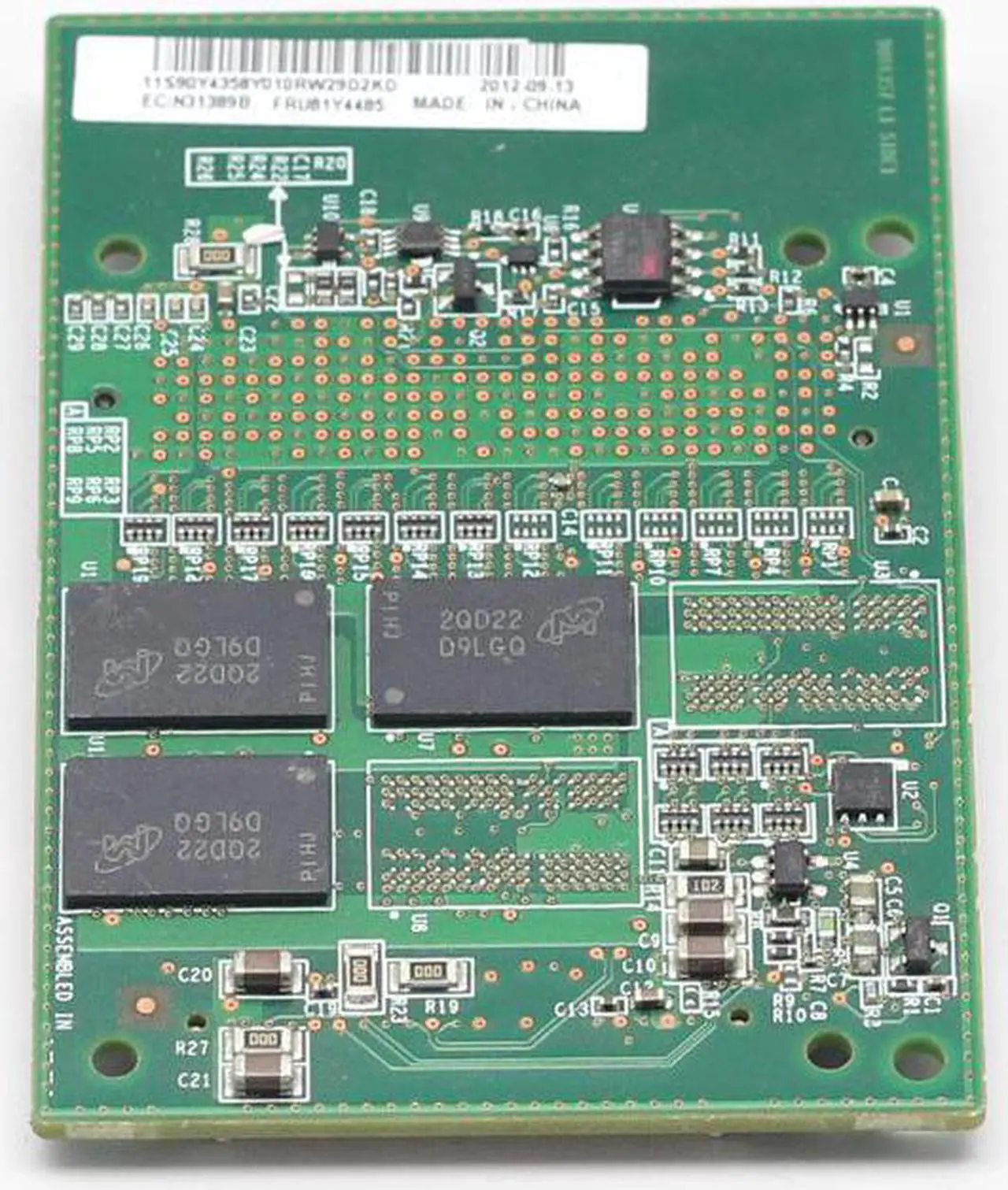 81Y4485 FOR IBM X3650 M4 M5110 RAID 512MB Cache Flash Memory FRU ...