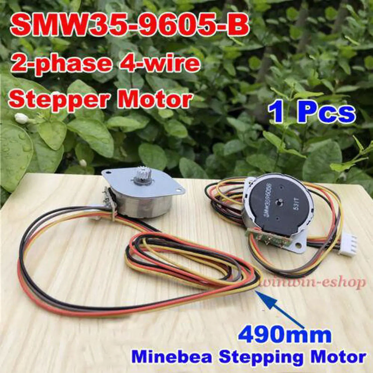 Minebea NMB 35mm Round Stepper Motor With Twill Gear Large Torque 2 ...