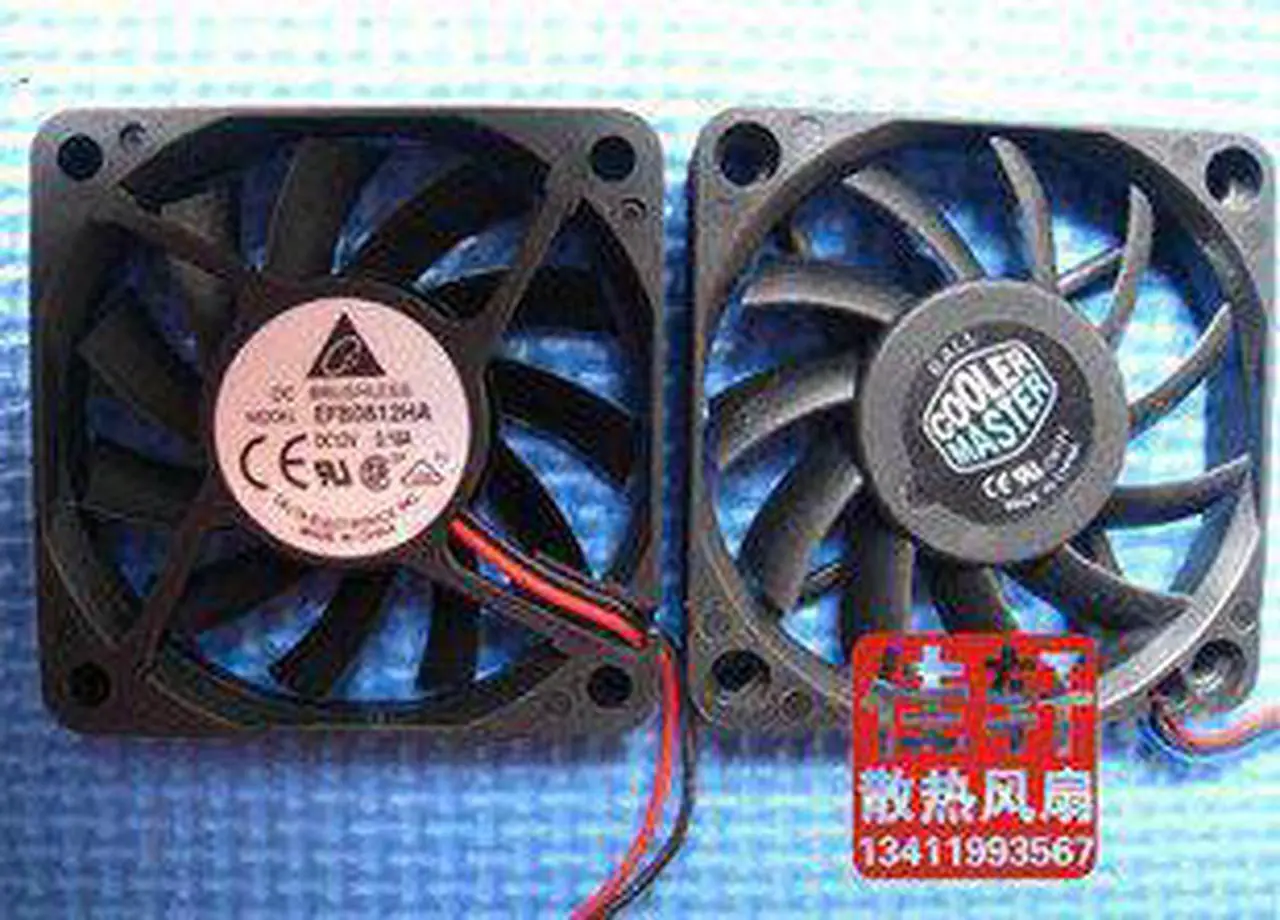 For Delta 6CM Cooling fan 6010 12V 0.18A EFB0612HA 2Lane two- ball ...