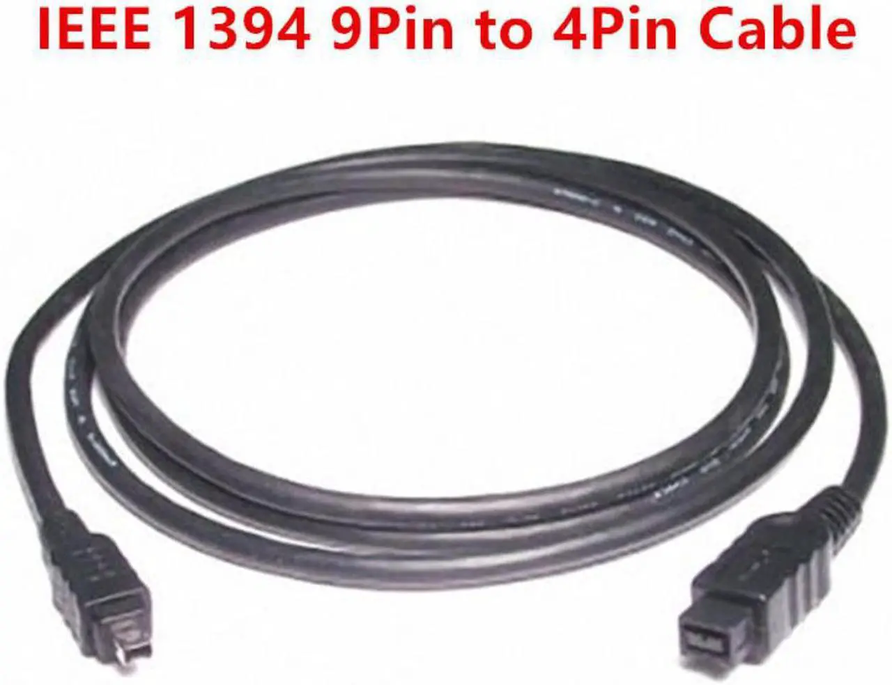 IEEE 1394 Cable 9 PIN to 4 PIN BETA FireWire 800 - FireWire 400 9-4 ...
