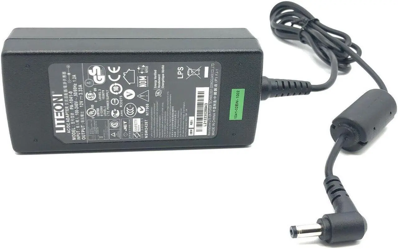 Refurbished: Original LiteOn 40W AC Power Adapter PA-1041-0 Charger 12V ...