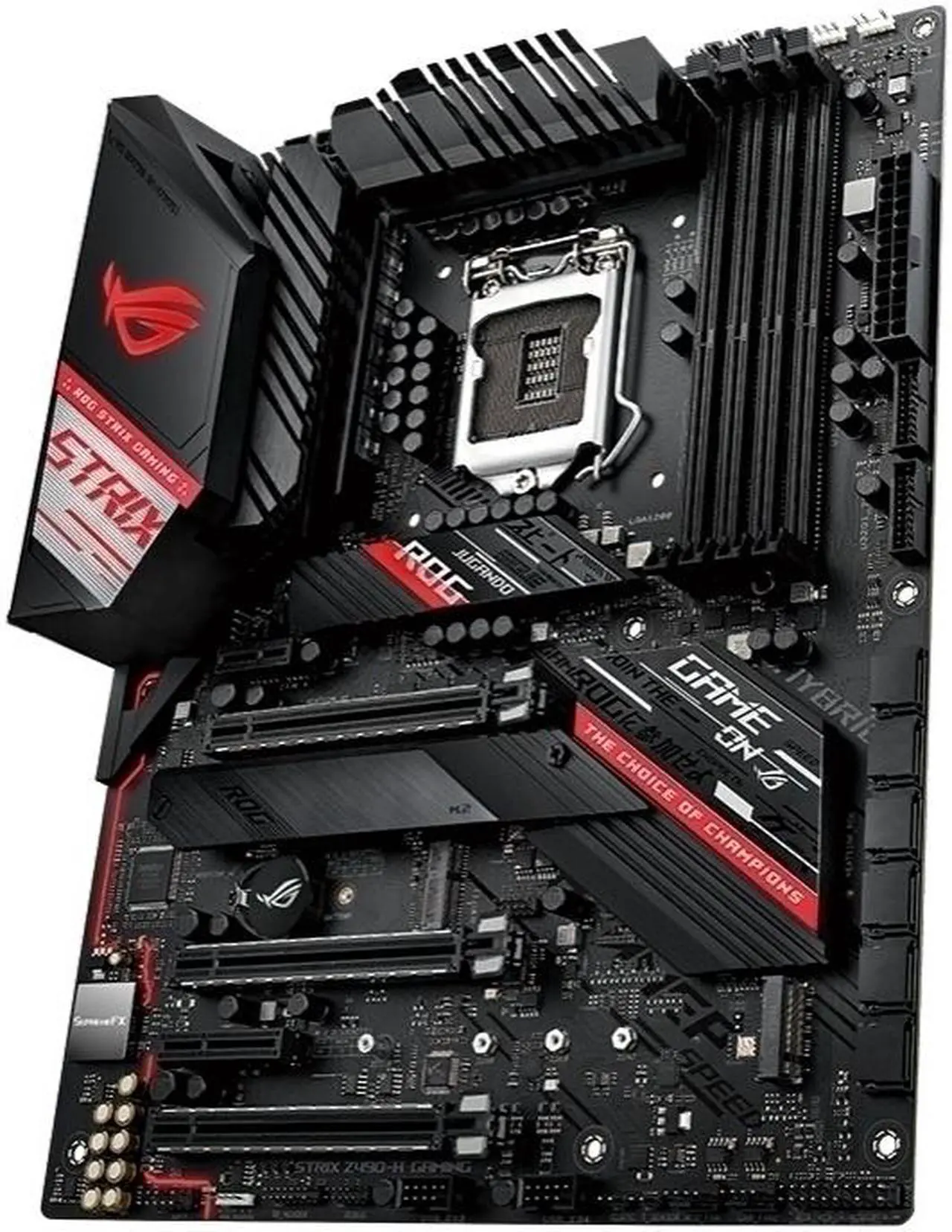 Refurbished: ASUS ROG STRIX Z490-H GAMING LGA 1200 Intel Z490 SATA 6Gb ...