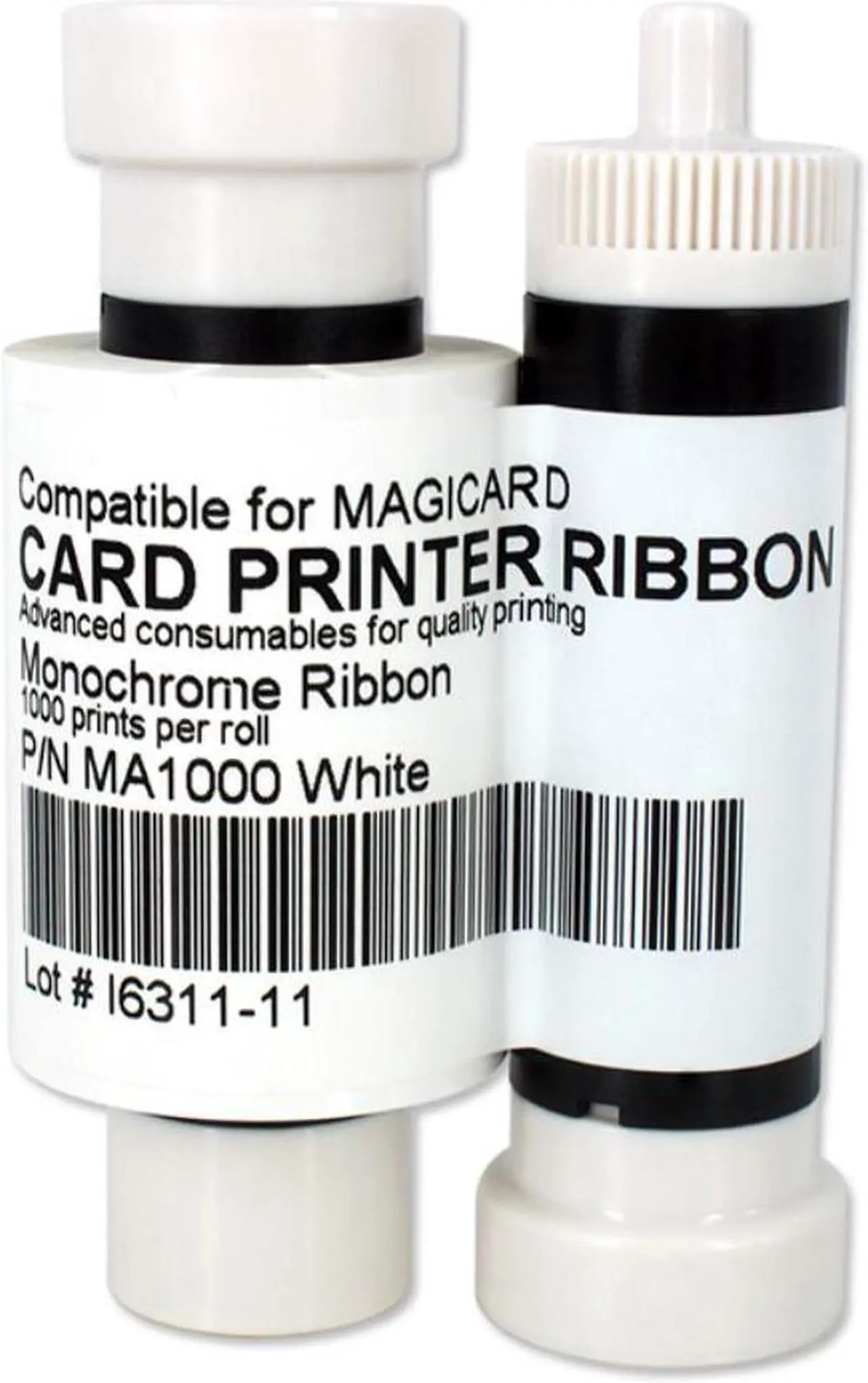 Printer Ribbon MA1000 White Color 1000 Prints For Magicard Pronto ...