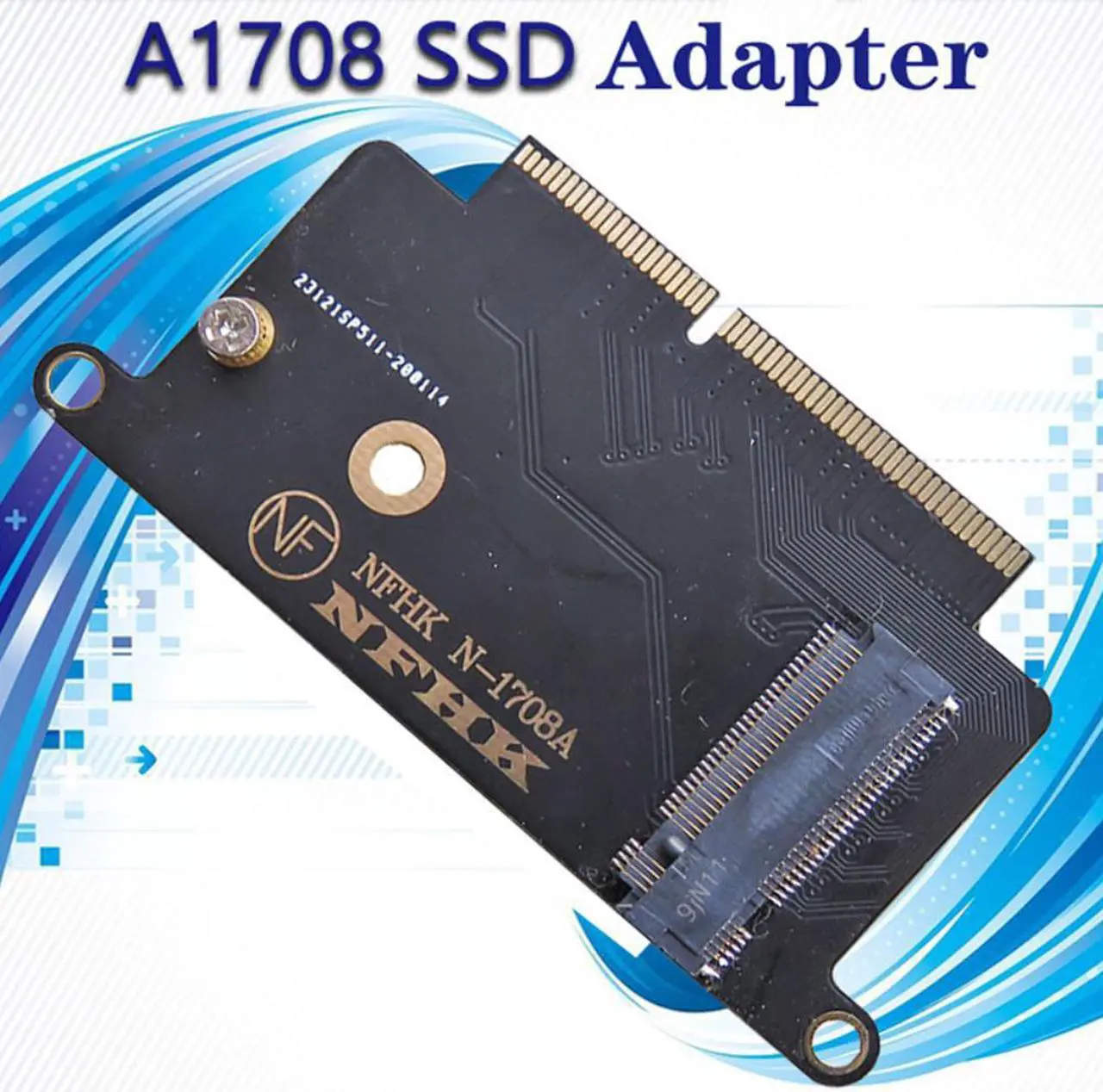 M.2 NVME SSD Adapter for Apple Macbook A1708 Laptop NVMe PCIe M2 NGFF ...