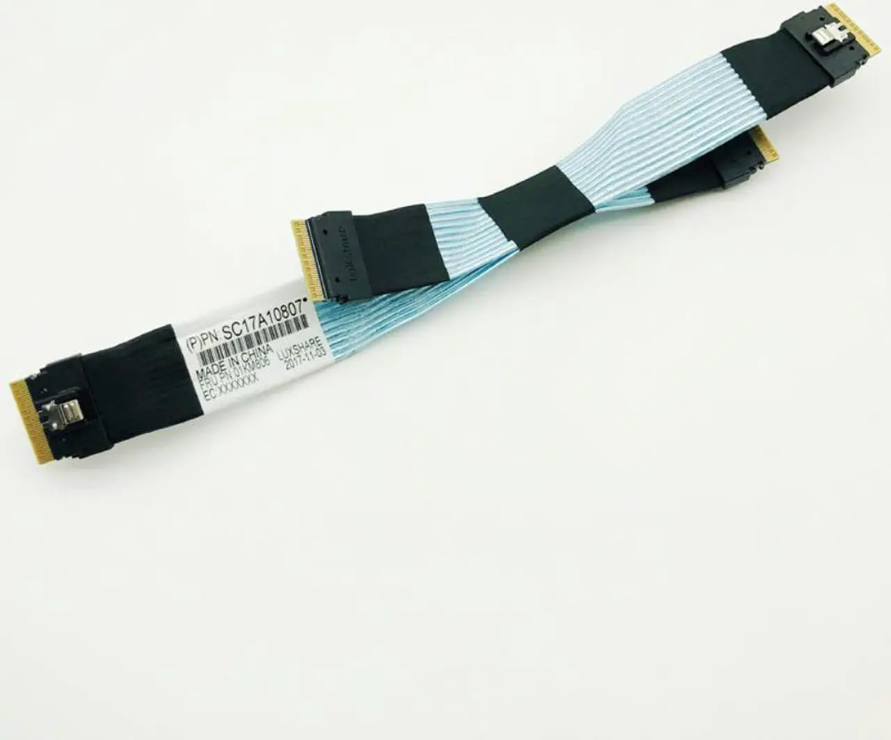 SAS Cable Slimline SAS4.0 SFF-8654 to SFF-8654 74pin to 74pin NVME SSD ...