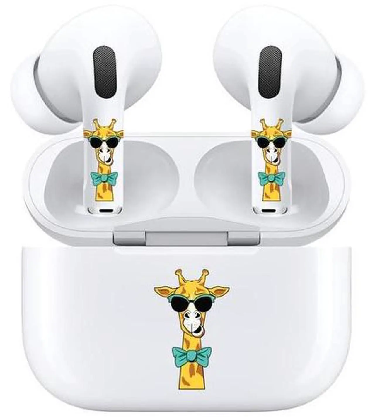 AirSkins - Stylish Decals for AirPods Pro & Pro 2, Giraffe With ...