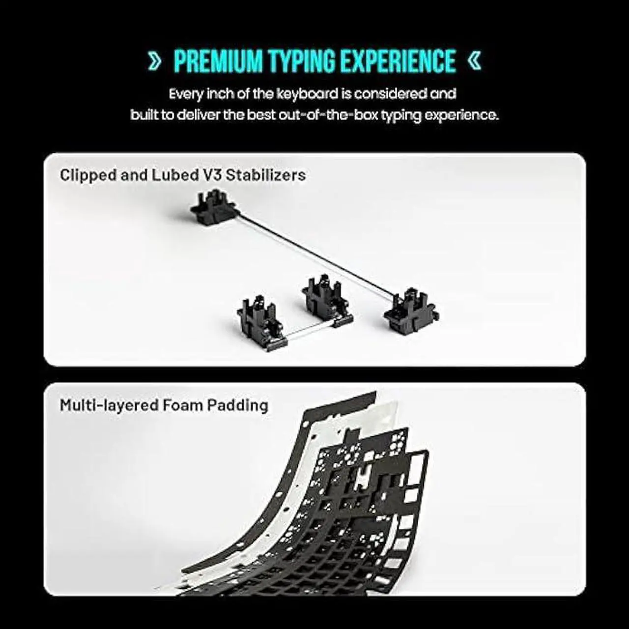 TECWARE Phantom+ 87 Key Mechanical Keyboard, RGB led, Wraith Red Switch ...