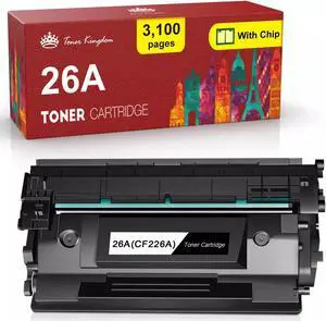 26a Toner Cartridge For Hp Printer 4-Pack CF226A Compatible Toner ...