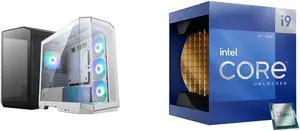 MSI MAG PANO M100R PZ WHITE Micro ATX Gaming Case Support Back-Connect ...