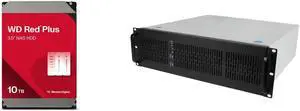WD Red Plus 10TB NAS Hard Disk Drive - 7200 RPM Class SATA 6Gb/s CMR ...
