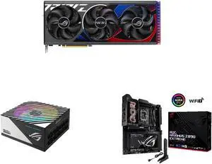 GPU PSU Motherboard Combo - ASUS ROG-STRIX-RTX4090-O24G-GAMING Bundle ...