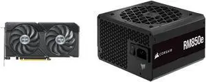 GPU PSU Combo - ASUS DUAL-RTX4060-O8G-EVO Bundle with Corsair CP-9020263-NA