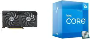 GPU CPU Combo - ASUS DUAL-RTX4070-O12G-EVO Bundle with Intel BX8071512400