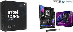 Intel Core Ultra 7 265K, Arrow Lake 20-Core (8P+12E), LGA 1851, 125W Desktop Processor ...