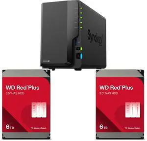 Network - Storage 2 x HDD Combo - Synology Inc. DS224+ Bundle with ...