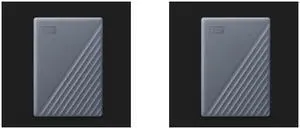 2 x Hard Drives - Portable External Combo - Western Digital ...