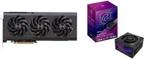 GPU PSU Combo - Sapphire Tech 11323-02-20G Bundle with ASRock PG-750G