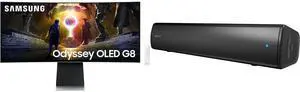 Monitor Speakers Combo - SAMSUNG LS34DG856SNXZA Bundle with Creative ...
