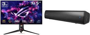 Monitor Speakers Combo - ASUS 90LM09T0-B013B0 Bundle with Creative Labs ...