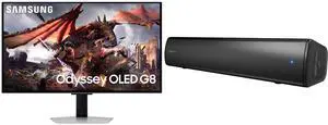 Monitor Speakers Combo - SAMSUNG LS32DG802SNXZA Bundle with Creative ...