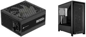 PSU Computer Case Combo - Corsair CP-9020271-NA Bundle with Corsair CC ...