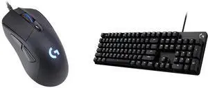 Logitech G403 Hero 25K Gaming Mouse, Lightsync RGB, Lightweight 87G+10G ...