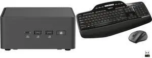 Mini-PC Keyboard Combo - ASUS RNUC15CRHU70000U Bundle with Logitech 920 ...
