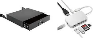 FOR-2U Rack Drawer,Rack Mount Drawer for 19in Network Equipment/Server ...