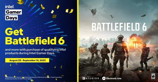 Intel Gamer Days Platinum Bundle - 2025 - Newegg.com