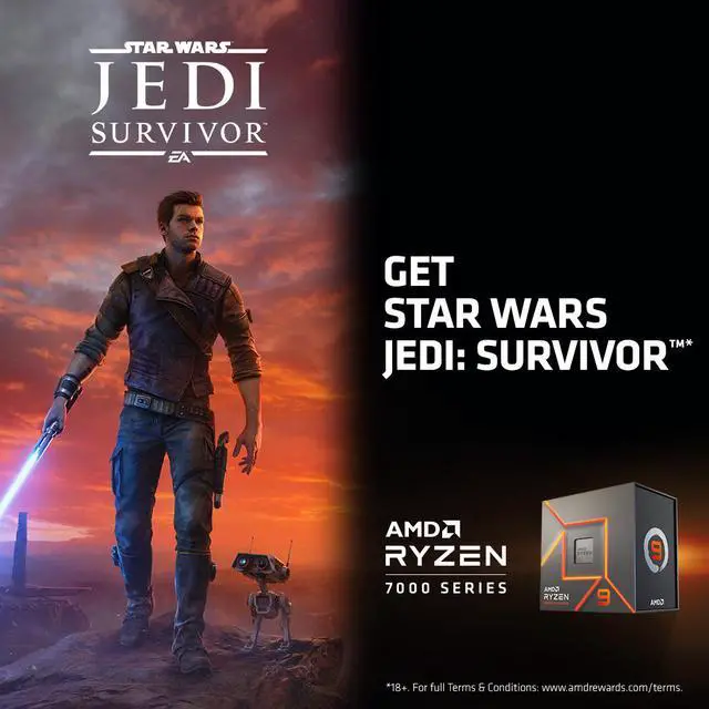 AMD Gift: Ryzen 7000 Series Game Bundle with STAR WARS Jedi: Survivor ...